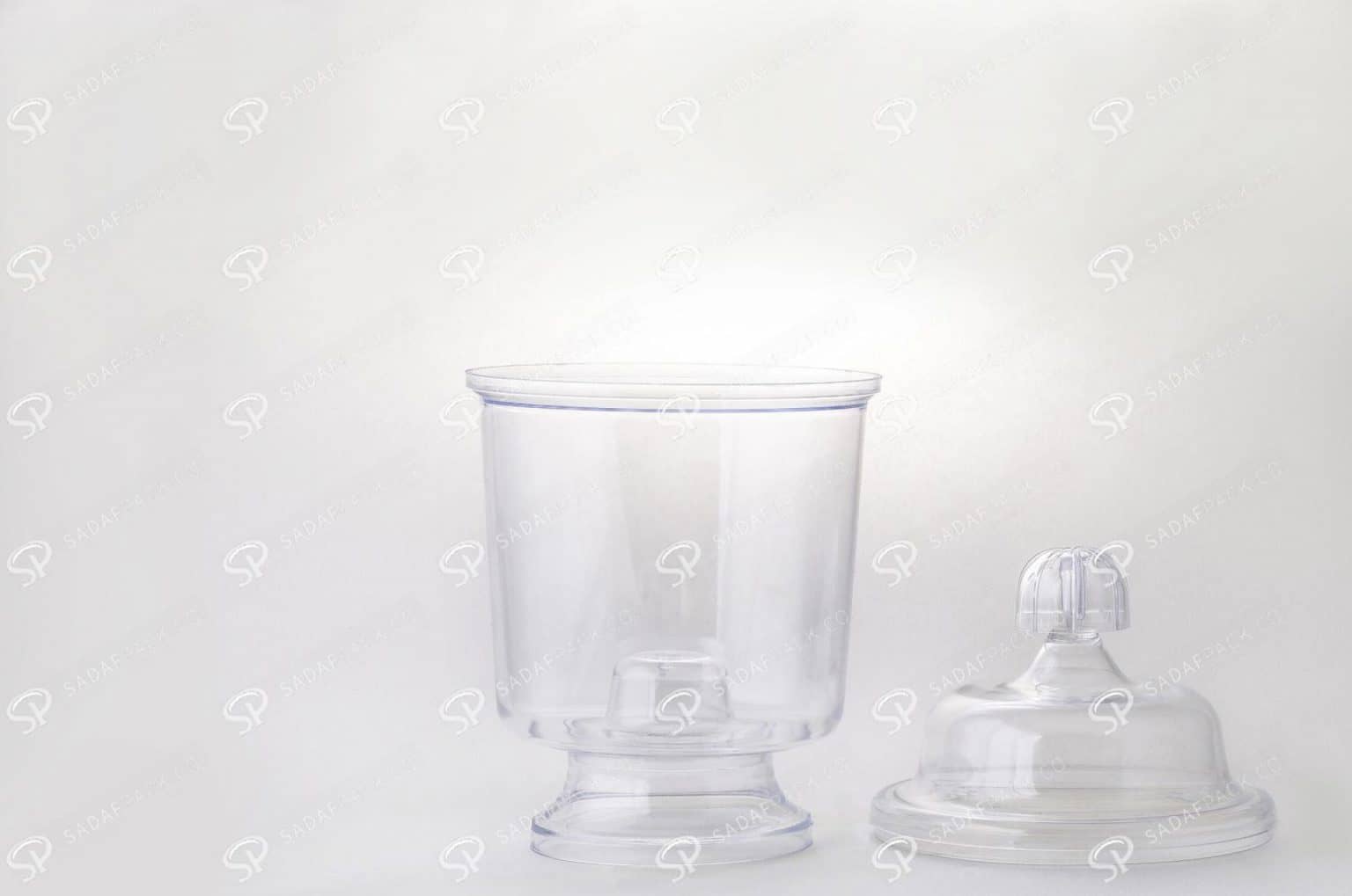 Crystal Container - Cup Design - SadafPack