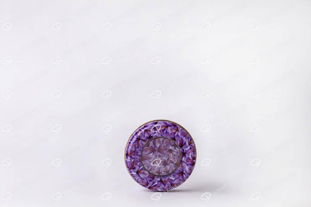 Saffron Metal Container - 5 grams - SadafPack