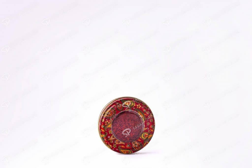 Saffron Metal Container - 5 grams - SadafPack