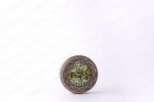 Saffron Metal Container - 7 grams - SadafPack