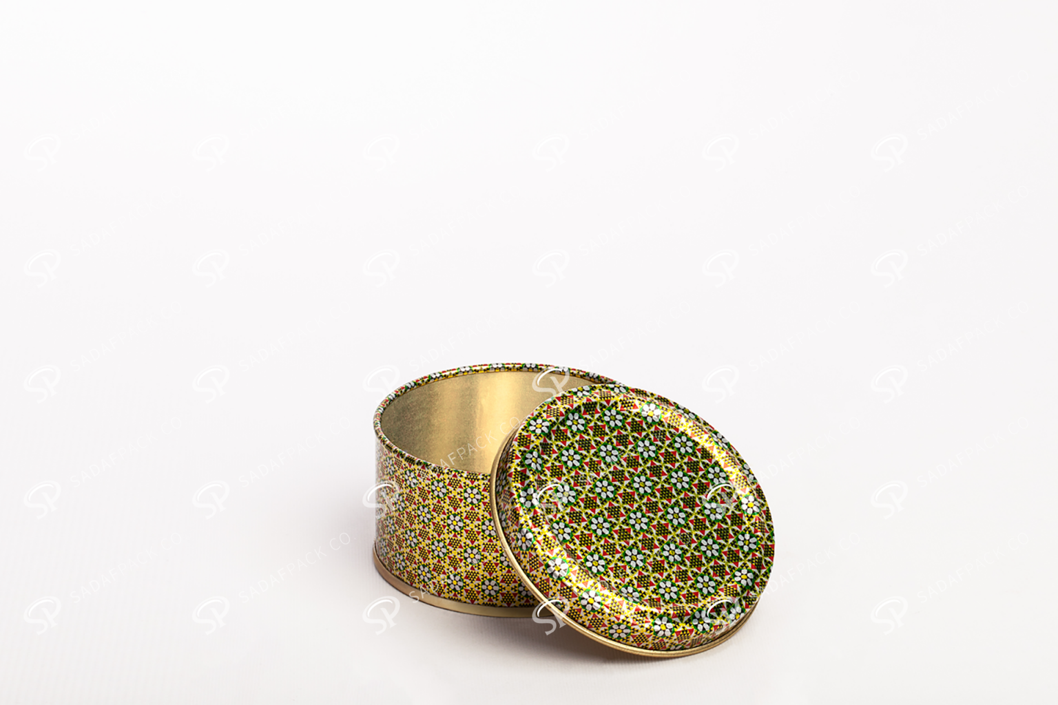 Metal Container 70mm Diameter - SadafPack