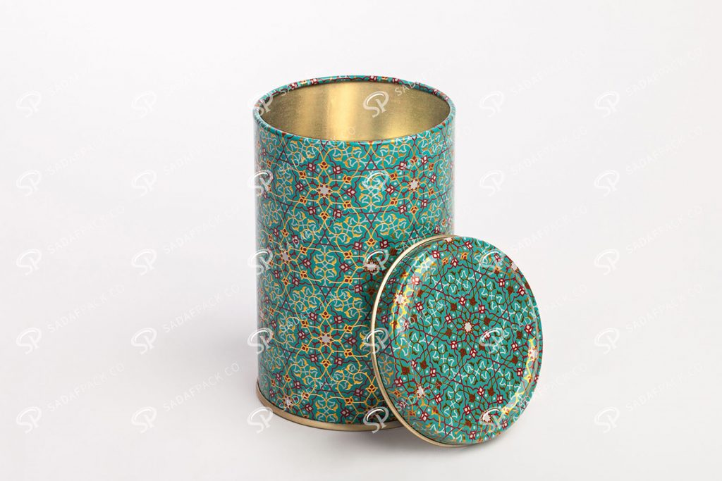 Metal Container 70mm Diameter - SadafPack