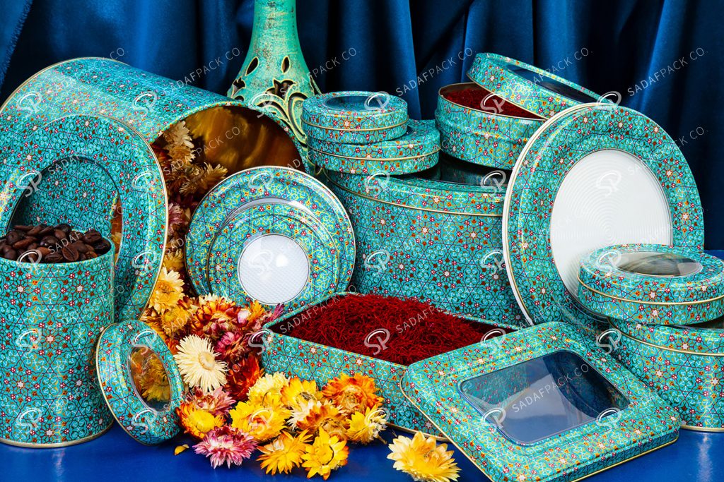 Metal Container 70mm Diameter - SadafPack